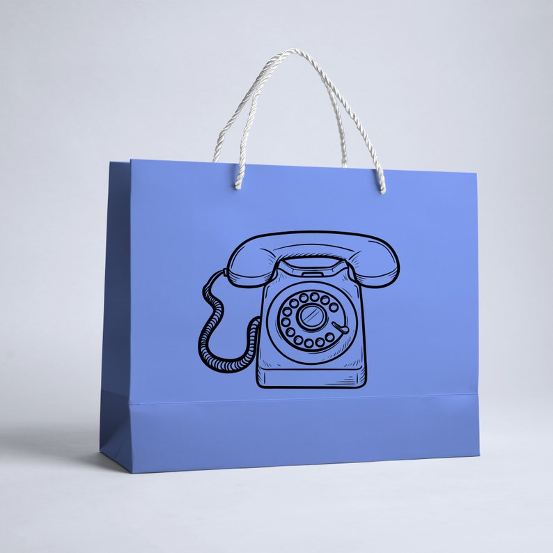 Telephone SVG Bundle Cell Phone SVG, Phone Clipart, Mobile Cut File ...