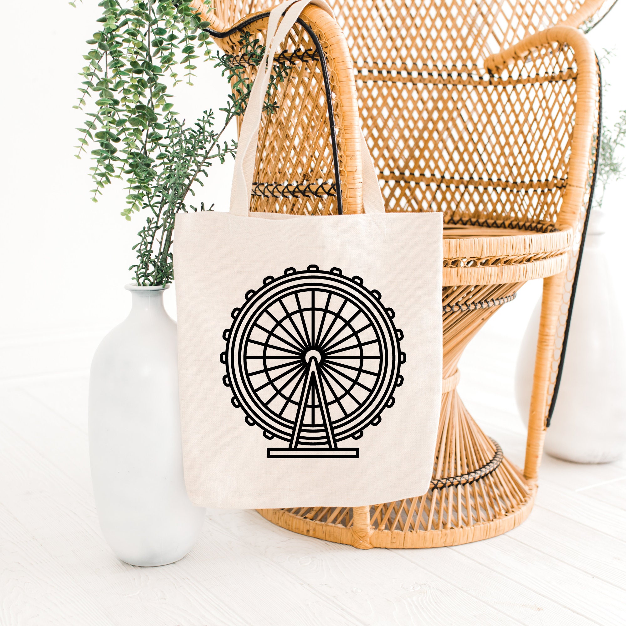 Ferris Wheel SVG, Wheel Vector, Ferris Wheel Clipart, Ferris Wheel ...