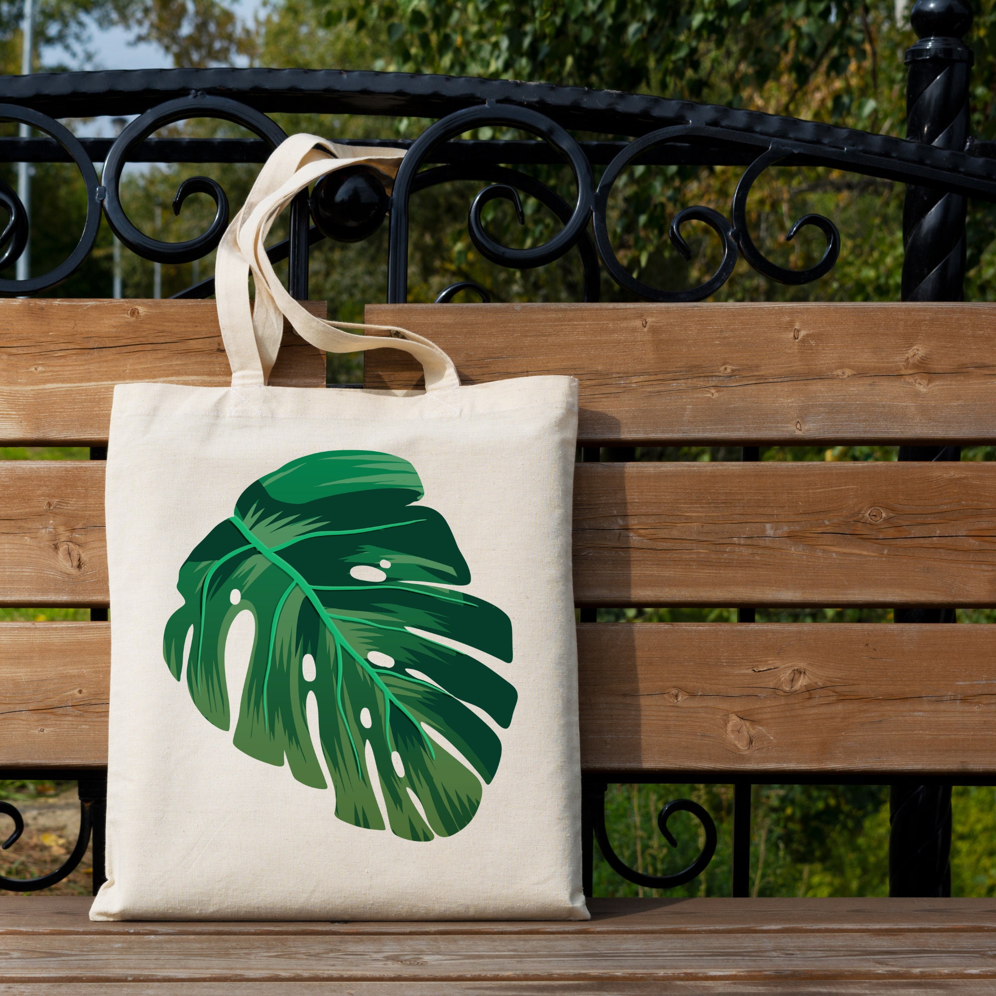 Tropical Leaves Svg Monstera Leaf Svg Clipart Commercial Use Svg Jungle ...