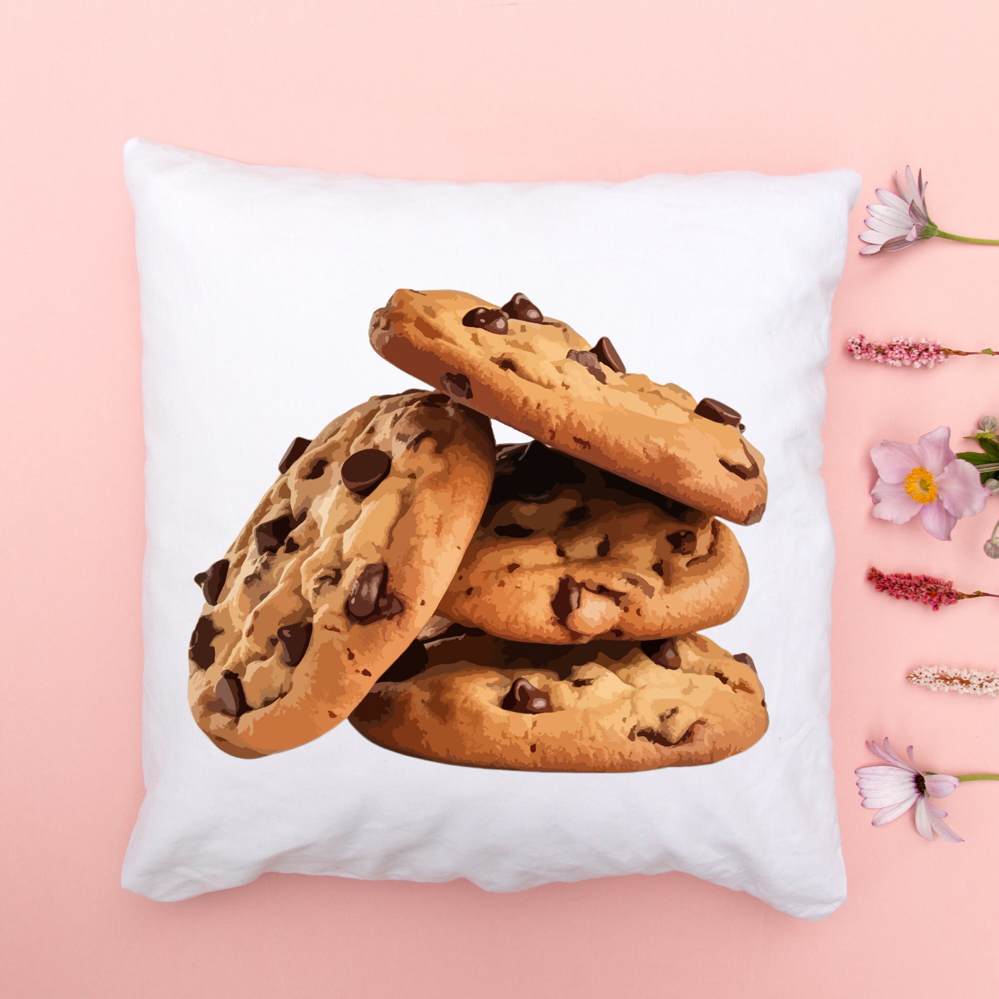 Chocolate Chip Cookie SVG Files Choc Chip Cookies SVG Cut Files Cookie ...