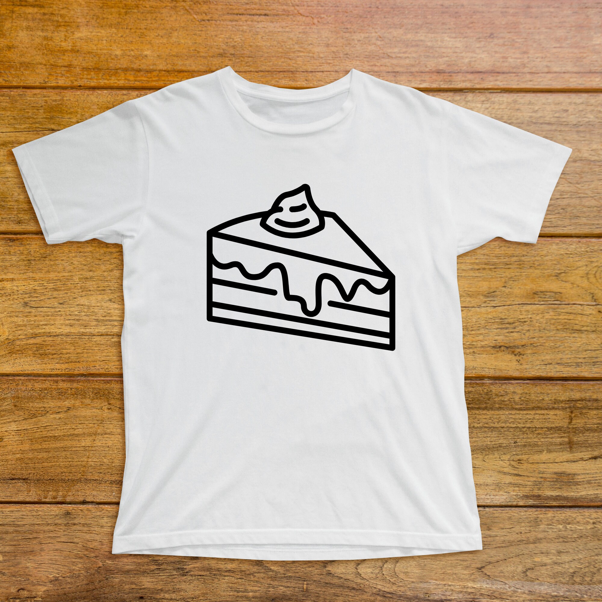 Rebanada de pastel SVG, Archivos SVG para Cricut, Imágenes Prediseñadas ...