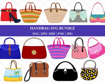Handbags SVG Bundle, Handbags Bundle SVG, Purse SVG, Hand Purse Svg ...