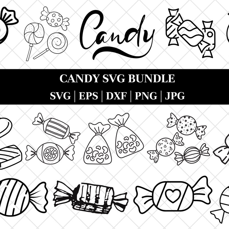 Candy Svg - Etsy