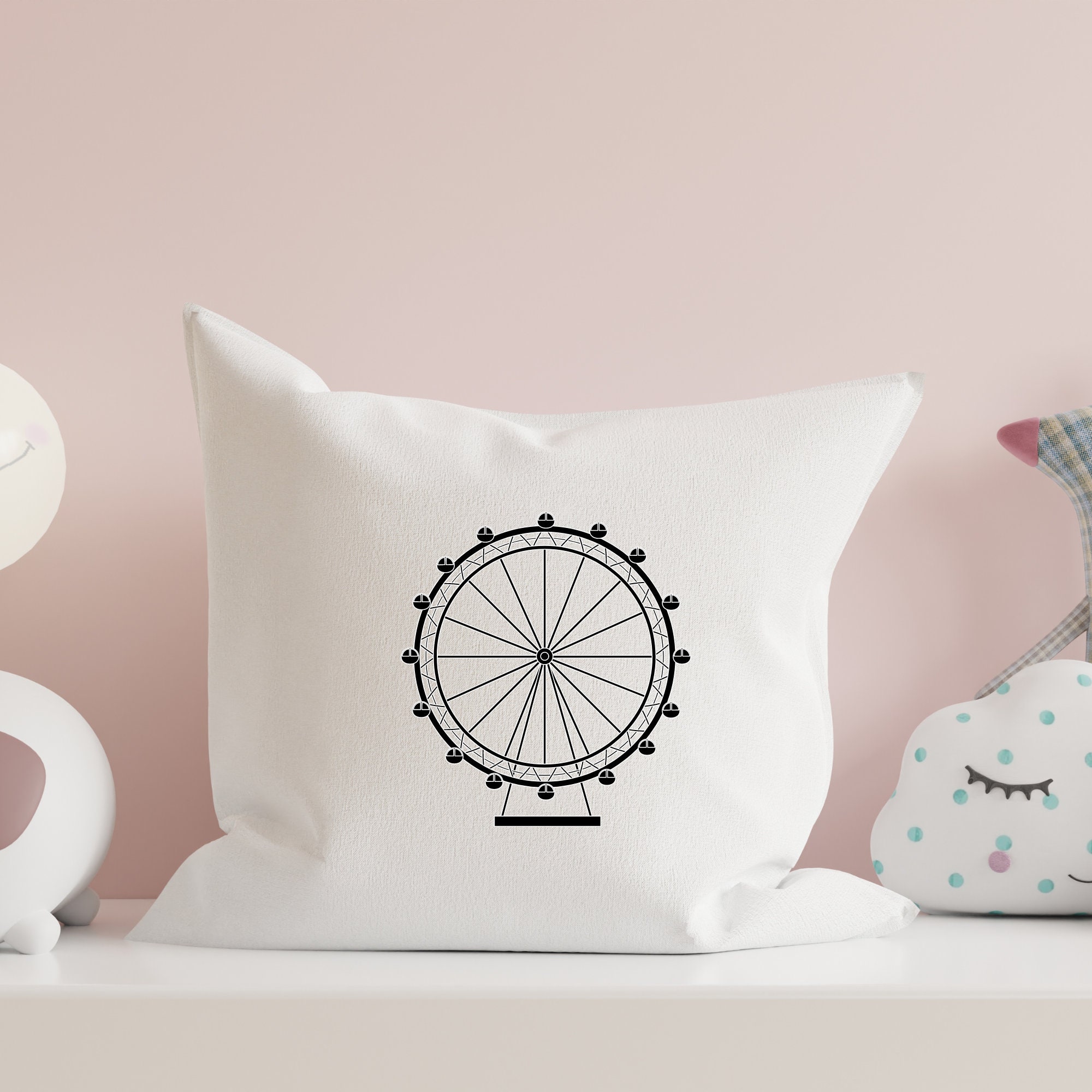 Ferris Wheel SVG, Wheel Vector, Ferris Wheel Clipart, Ferris Wheel ...