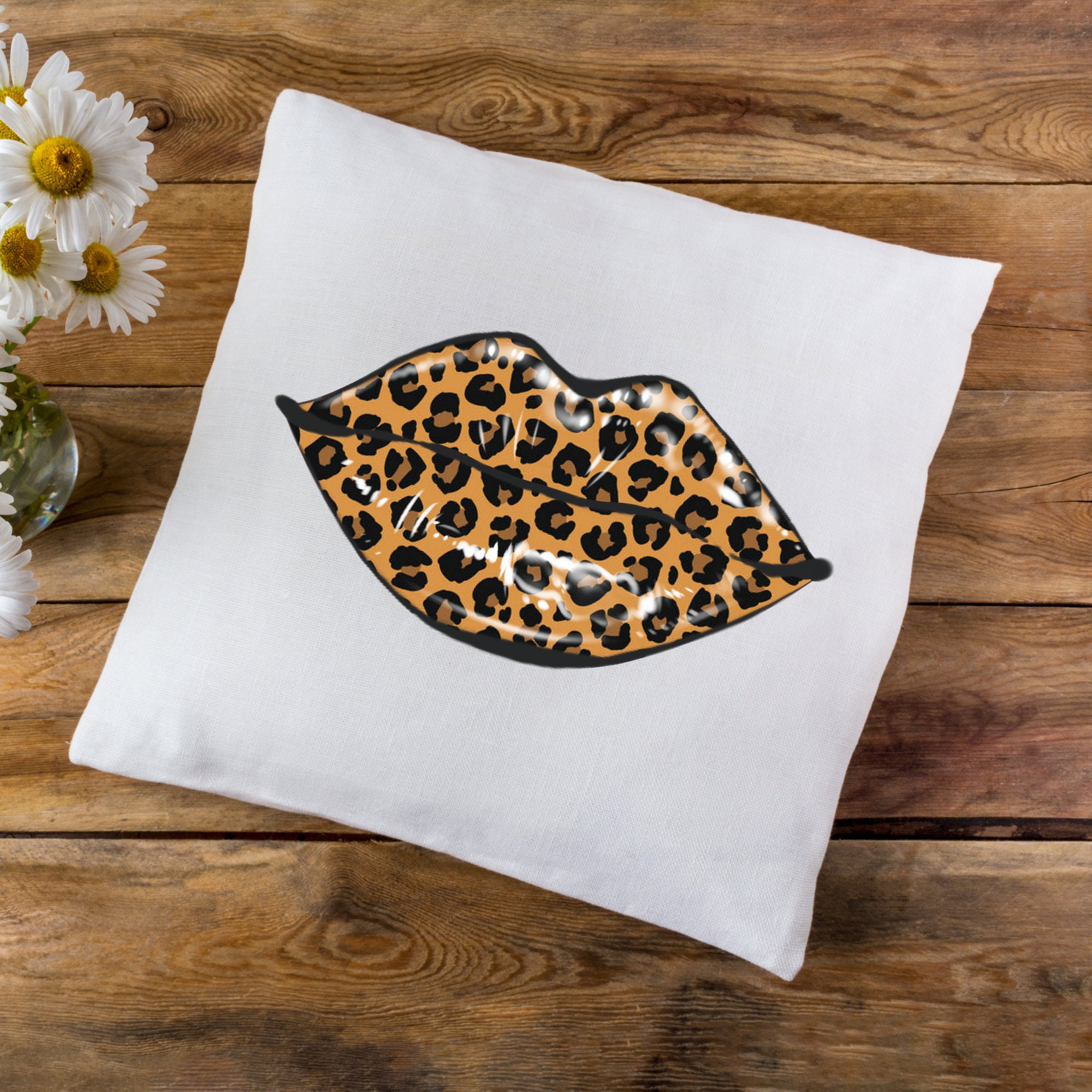 Leopard Lips Svg, Lips Bite Svg, Leopard Print Svg. Vector Cut File ...
