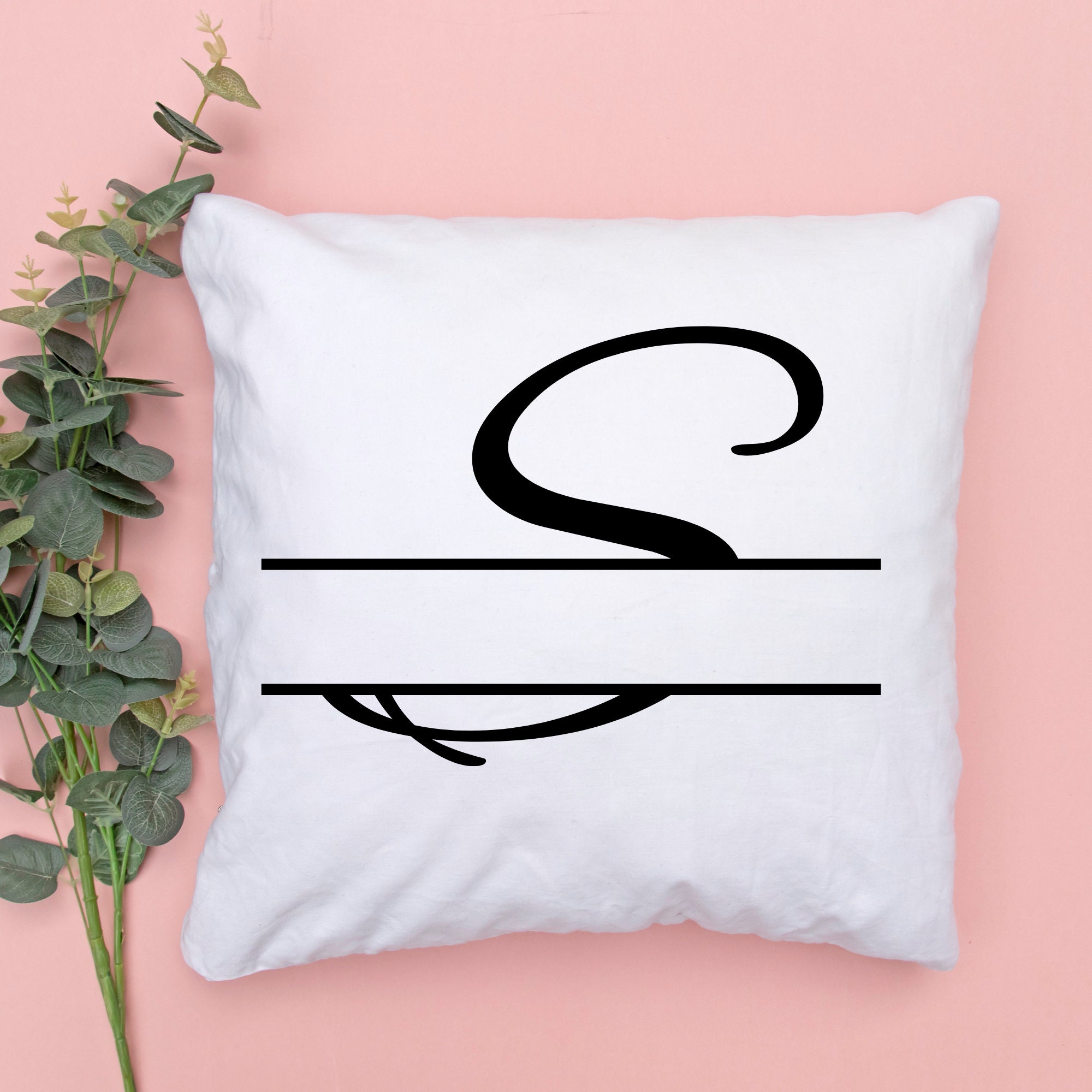 Split Monogram Svg, Split Letter Svg. Alphabet Svg Files for Cricut ...