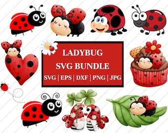 Ladybug SVG Ladybug Bundle SVG Files Ladybug SVG Layered Ladybug Files ...