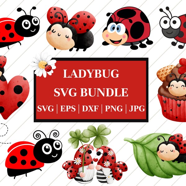 Ladybug Svg - Etsy