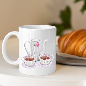 Tea Cups SVG Bundle Teacup Party Tea Pots Svg Mum Mother Gift Coffee ...