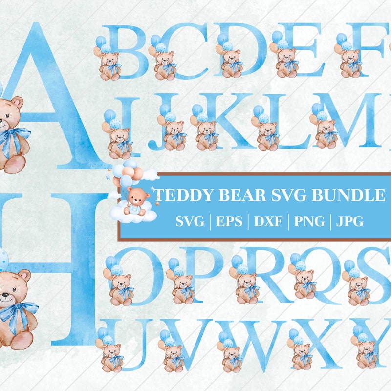 Bear Alphabet - Etsy
