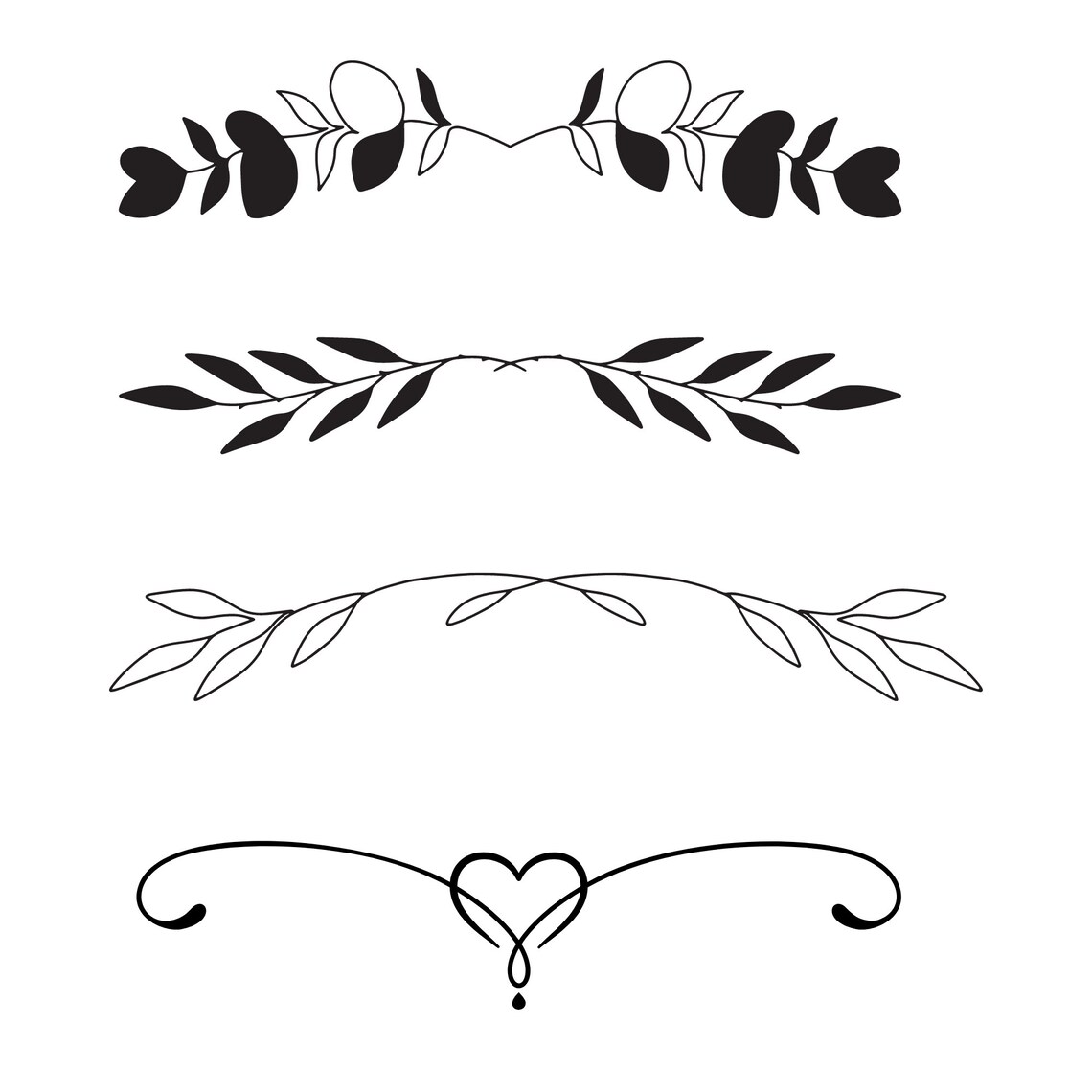 Decorative Text Dividers Svg Dividers Svg Text Dividers Svg