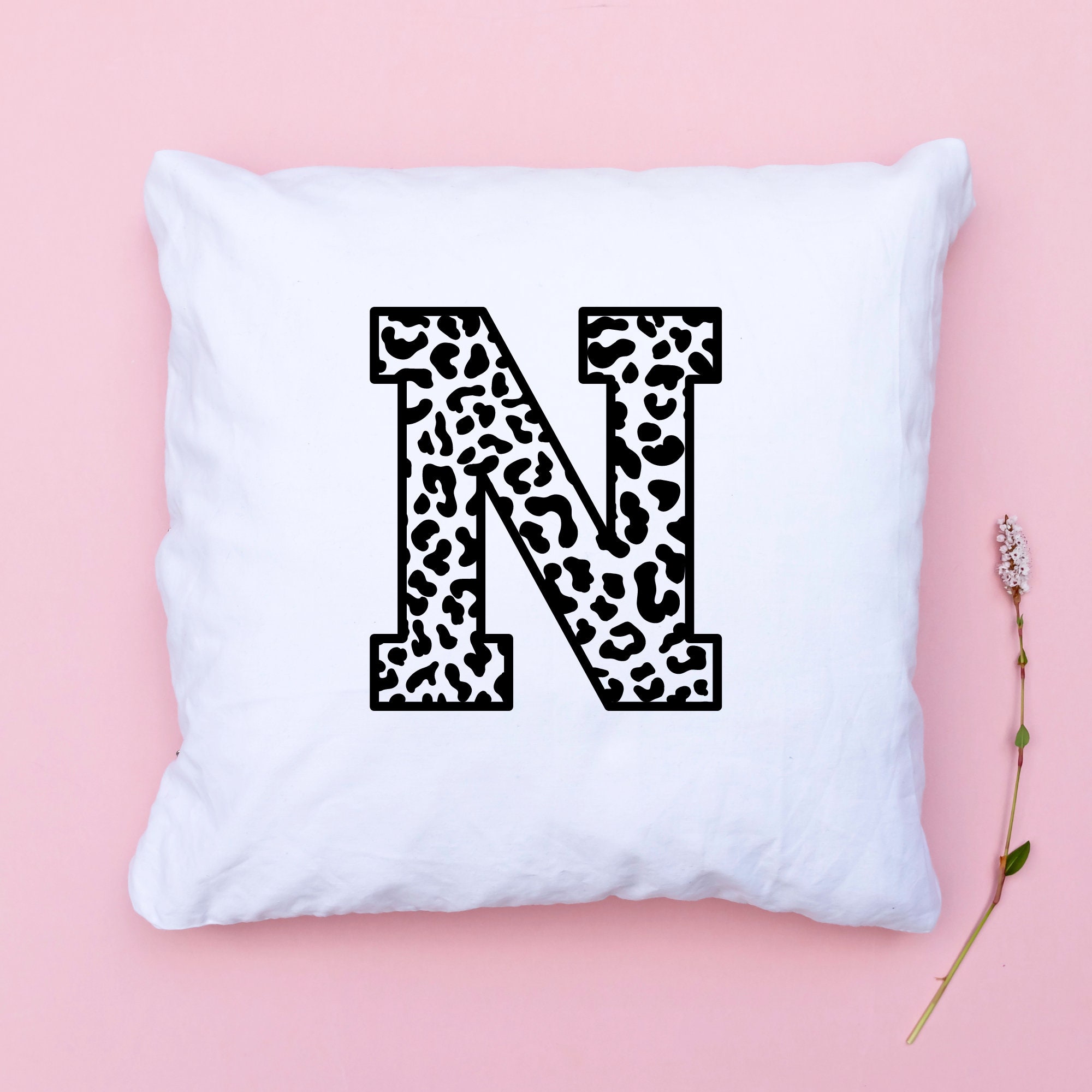 Leopard Print Alphabet Svg, Leopard Pattern Alphabet SVG Bundle ...