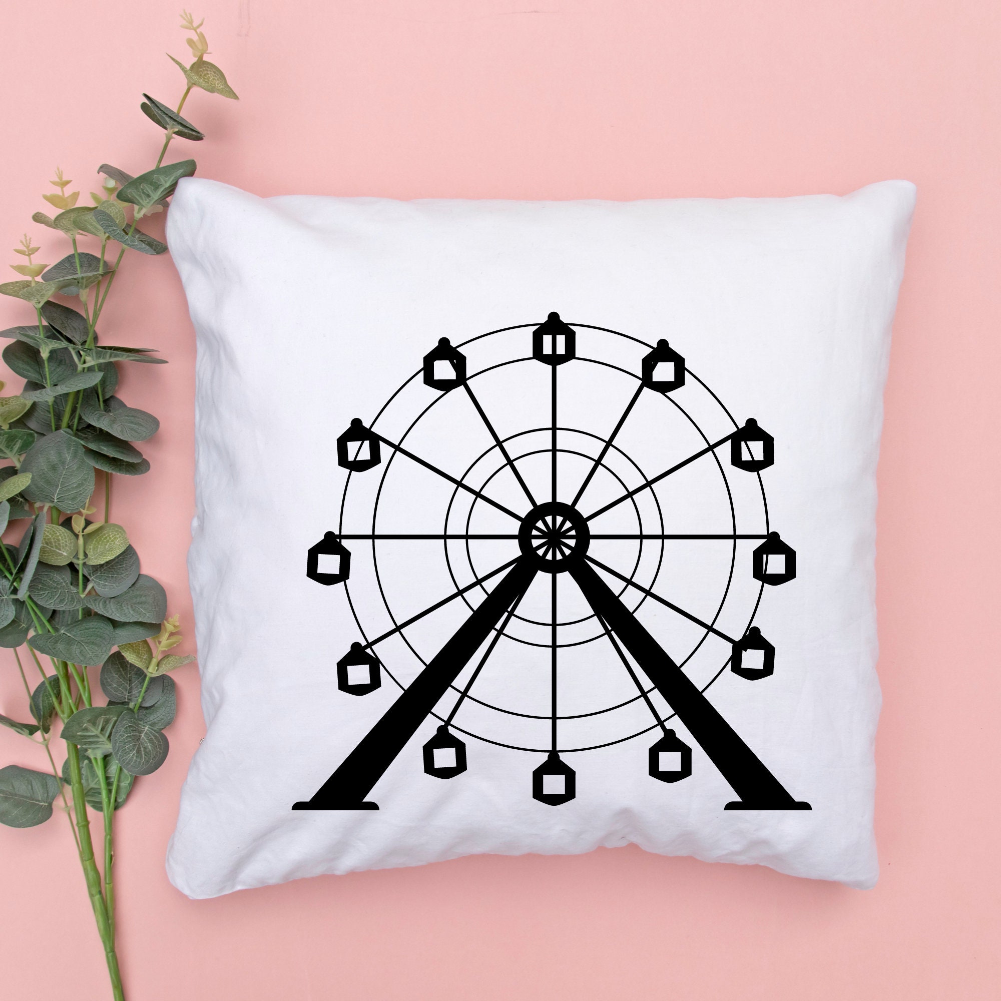 Ferris Wheel SVG, Wheel Vector, Ferris Wheel Clipart, Ferris Wheel ...