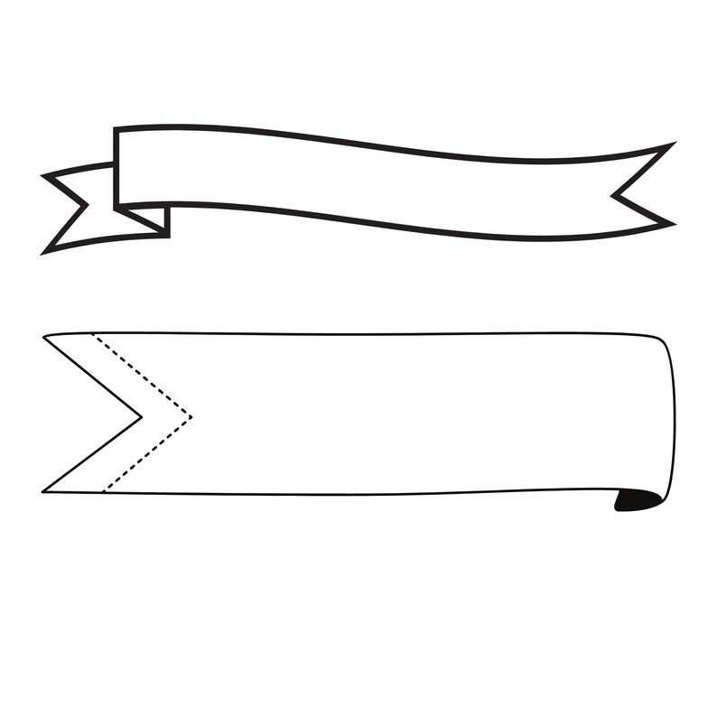 Banner Svg, Ribbon Svg Bundle, Ribbon Banner Svg Cut Files, Banners Svg ...