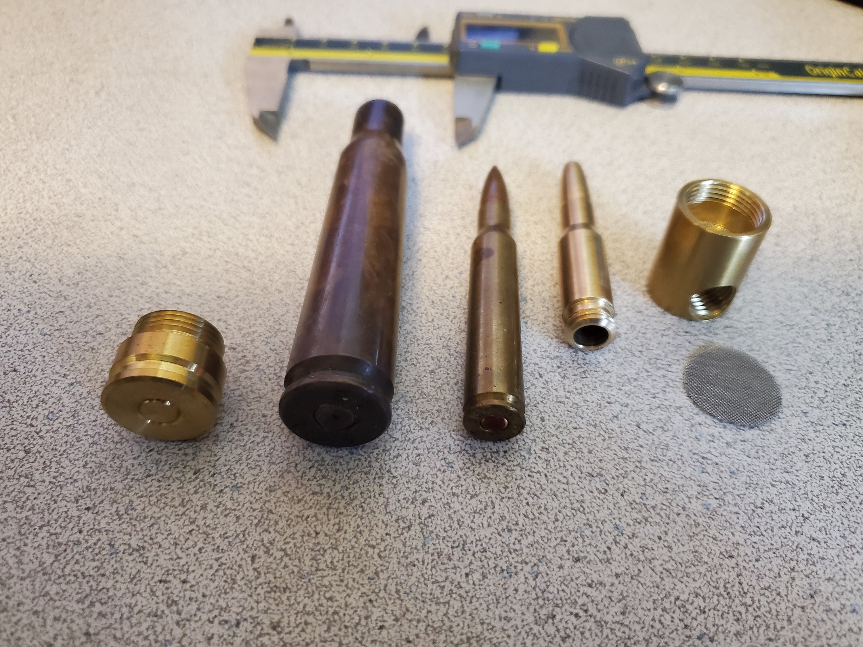 Hand Machined Brass Bullet Pipes - Etsy