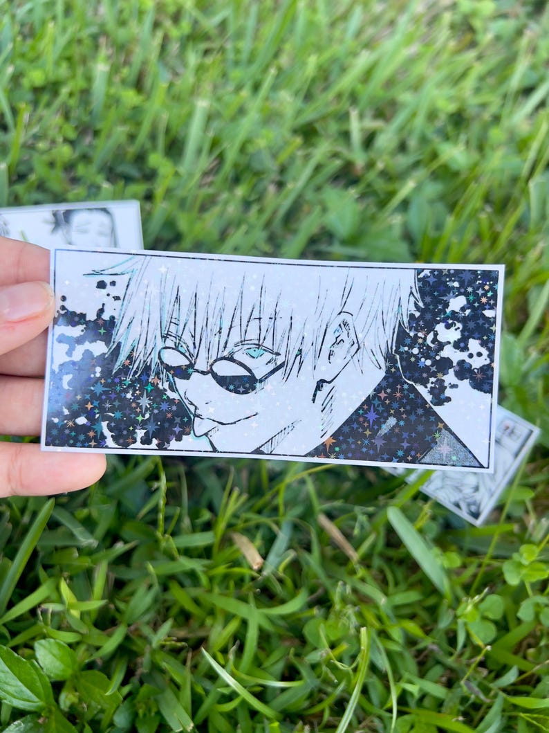 Japanese Exorcist Anime | Manga Panel Holographic Inspired Stickers ...