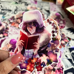 Fanart Vinyl Stickers Decay of Angel | Bungou Stray Dogs Fyodor ...