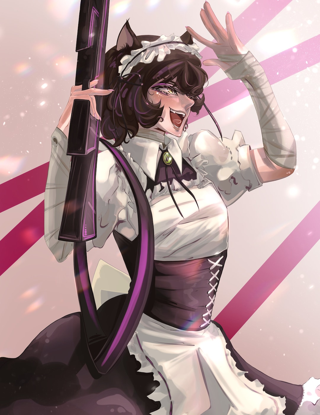 Fanart Osamu Dazai | Catzai FANART Bungo Stray Dogs - Etsy