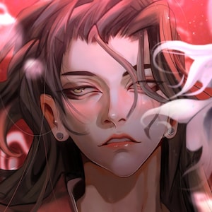 Fanart JJK Koi Fish + Satosugu + Satoru Gojo and Suguru Geto PRINT ...