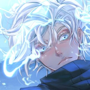 Fanart JJK Koi Fish + Satosugu + Satoru Gojo and Suguru Geto PRINT ...