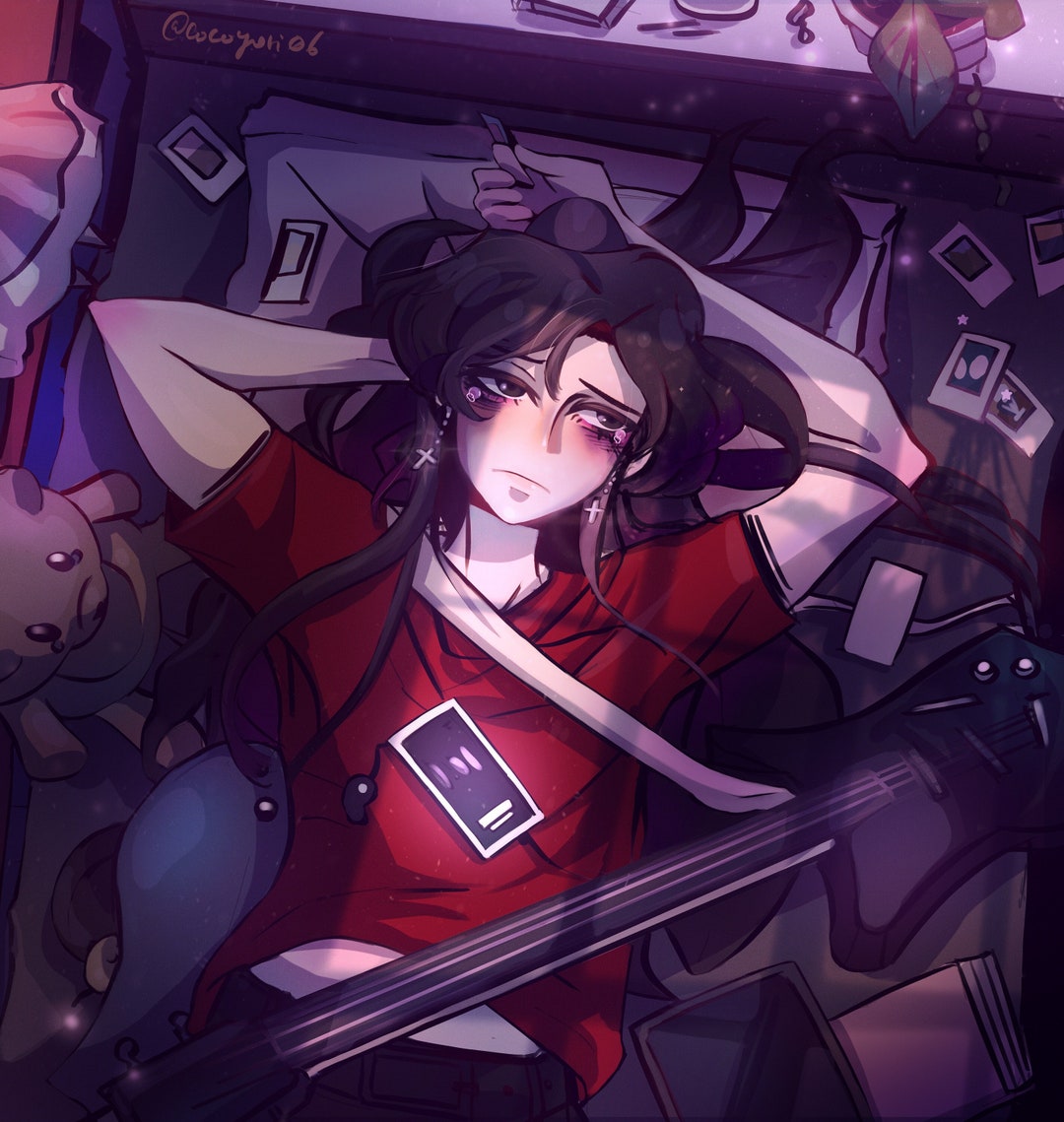 Nathan Huang OC PRINT Emotional Werset Night Original Character Crystal ...