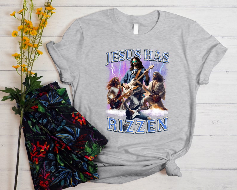 Jesus Rizz Tour Merch Edition Vintage 90s Shirt, Funny Jesus Shirt ...