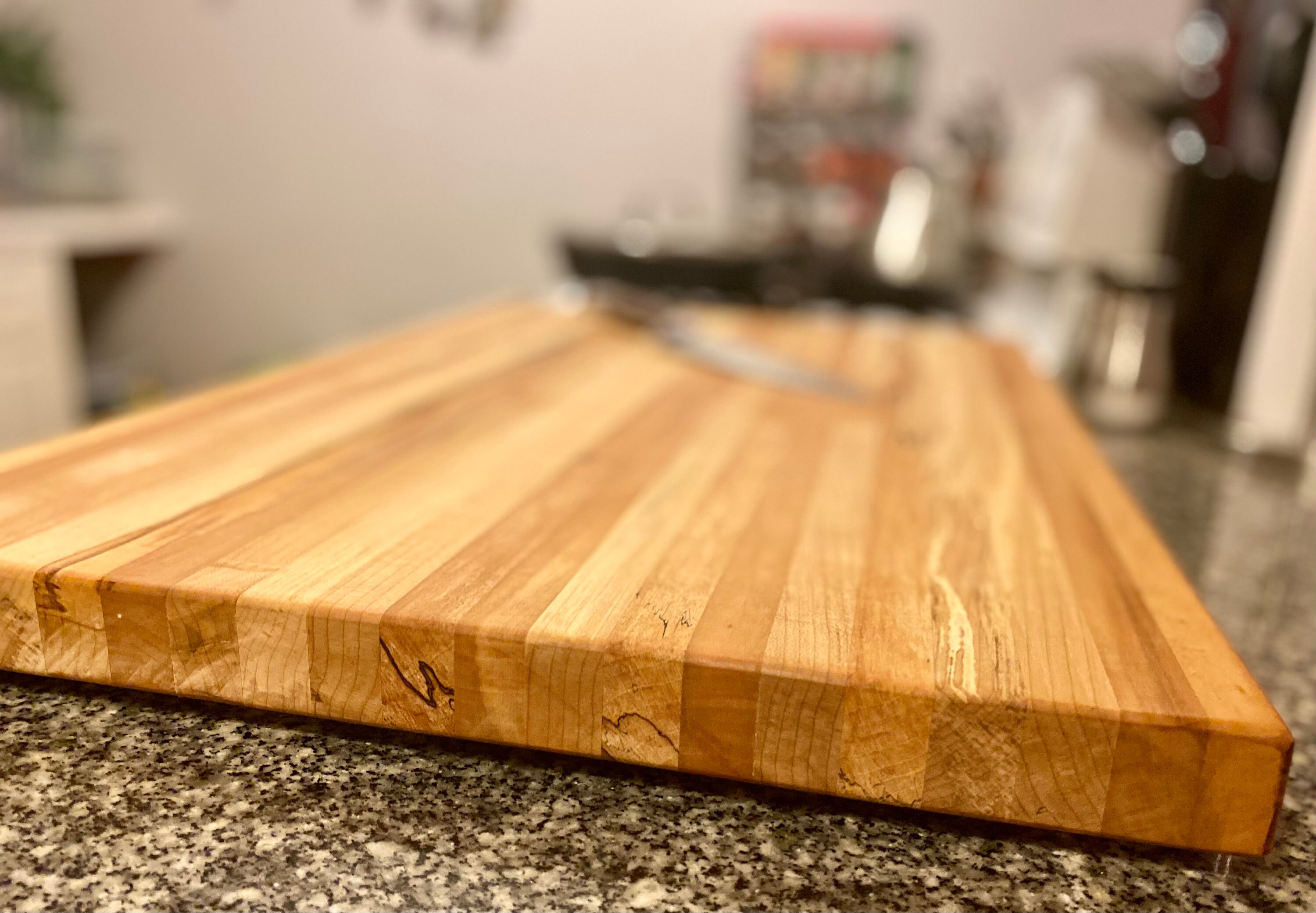 Counter Top Maple Butcher Block - Cutting Board, Bread Board - Made to ...
