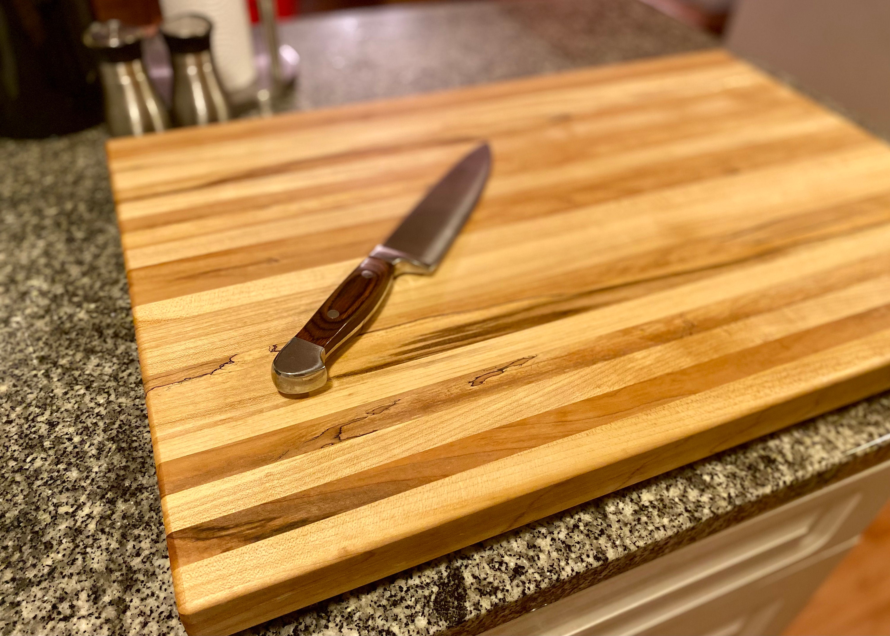 Counter Top Maple Butcher Block - Cutting Board, Bread Board - Made to ...