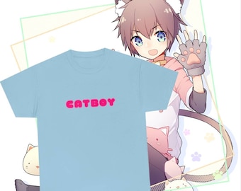Anime Catboy Shirt - Etsy