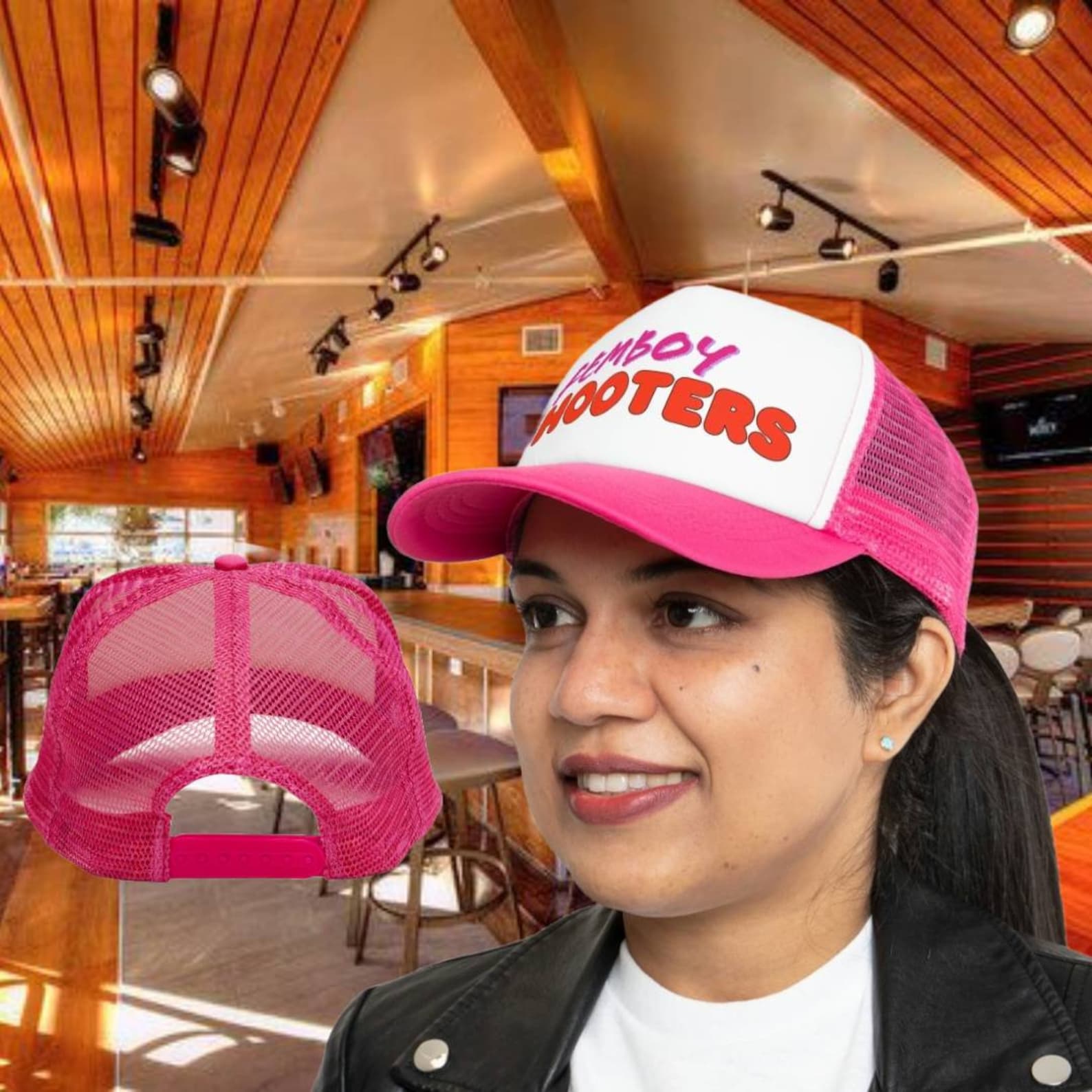 Femboy Hooters Mesh Cap Femboy Clothes Weeb Meme Femboys Hats LGBTQIA ...