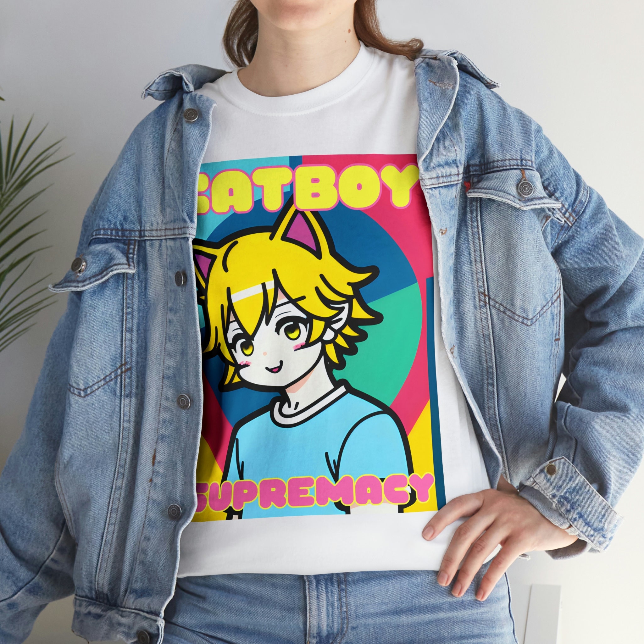 Catboy Supremacy Men's T-shirt - Catboy - Femboy Clothes - Weeb Culture ...