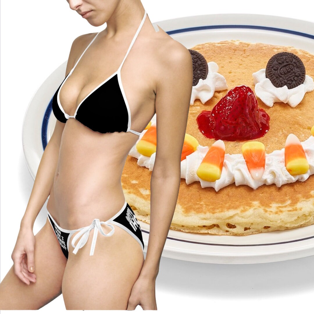 Goth Ihop 2 Piece Bikini Hot Goth Clothes Parody Brand Lgbtqia Bikini