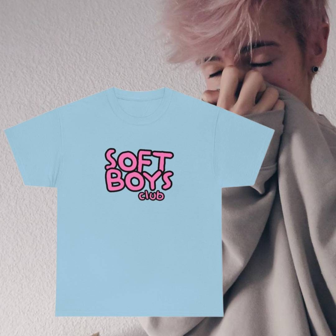 Soft Boys Club Male Cut T-shirt - Femboy Clothes - Sissy - Sissies ...