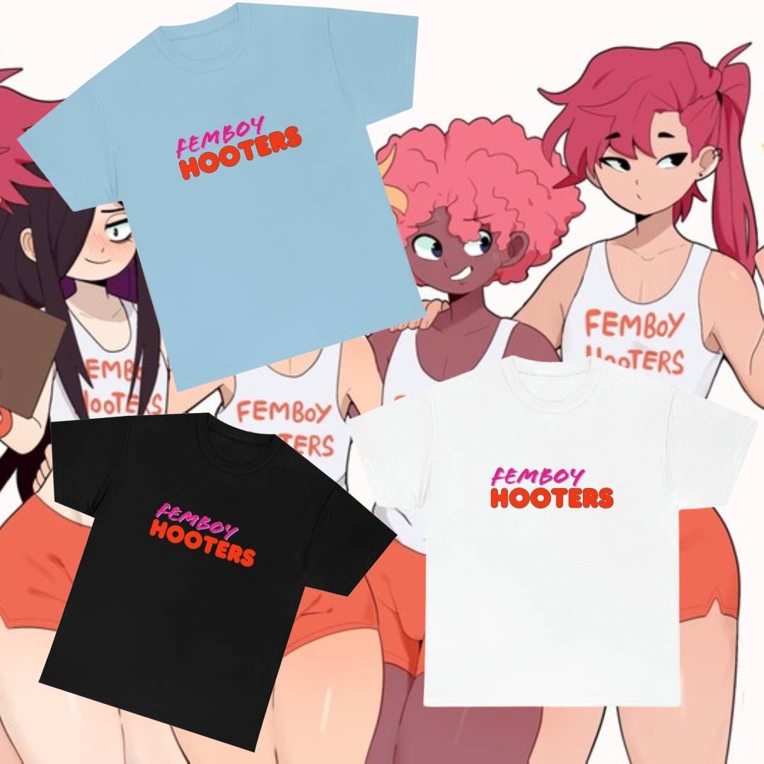 Femboy Hooters Men's T-shirt Femboy Meme Femboys - Etsy