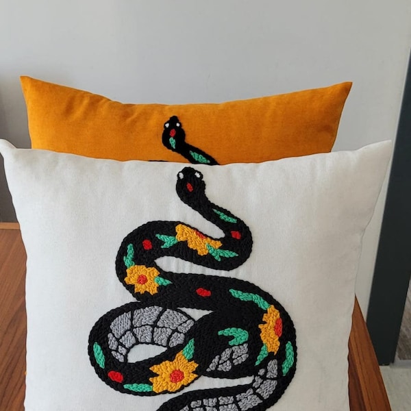 Snake Pillow - Etsy