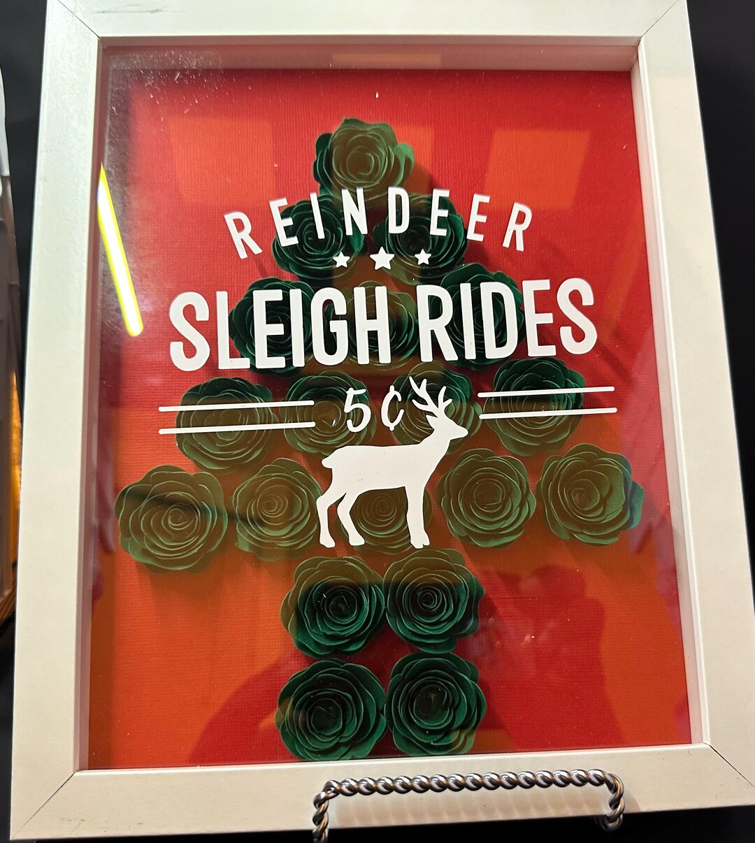 Christmas Sleigh Rides Shadow Box - Etsy