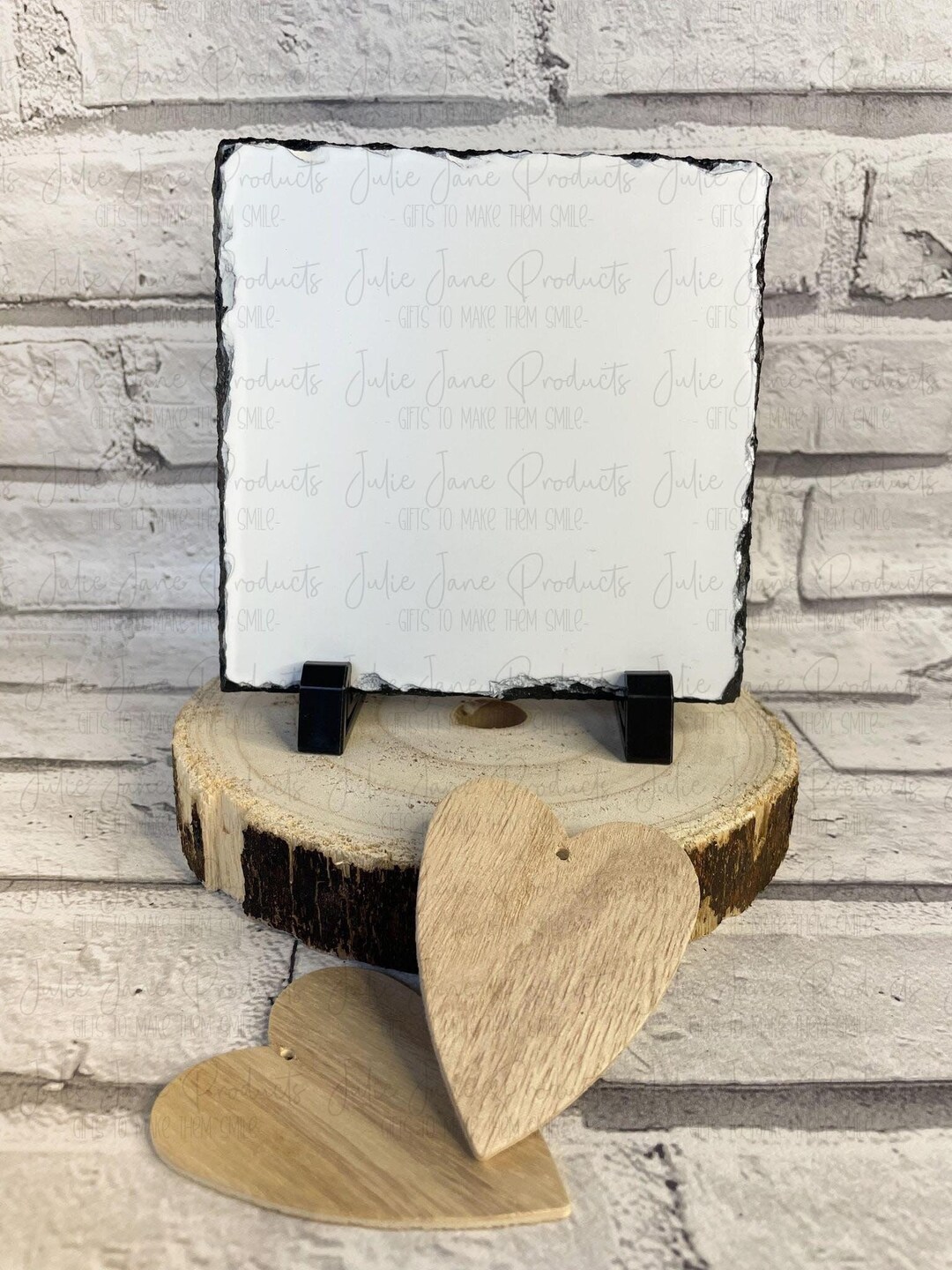 Square Photo Slate Mock up Sublimation Mock Ups Rock Slate Digital ...