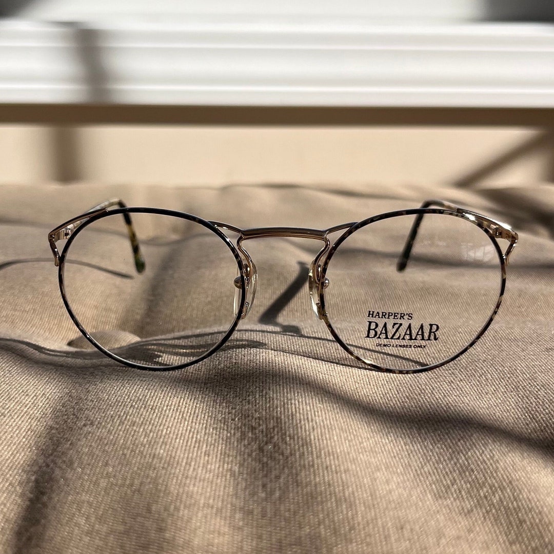 Round Tortoiseshell Wire Frames - Bazaar - Vintage New Old Stock ...