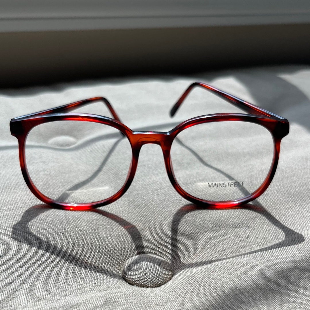 Preppy Oversize Frames - 1980s - Mainstreet Jenny - New Old Stock - 54 ...