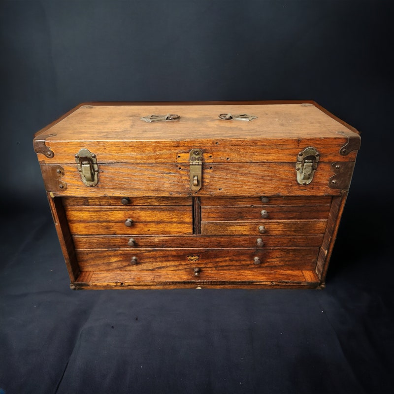Wooden Tool Chest - Etsy