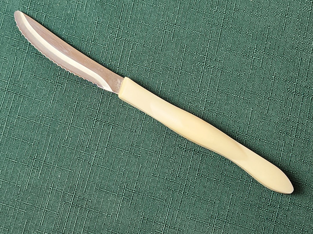 Cutco 1759KC White Handle Modern Hollow Steak Knife (invetcr04) - Etsy