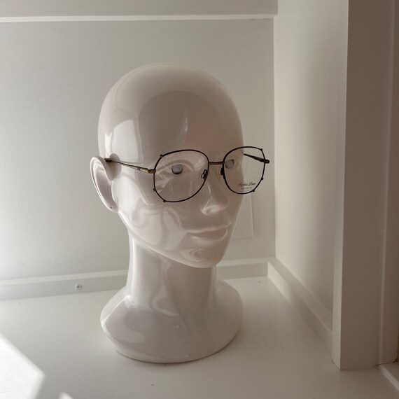 Sophia Loren Burgundy Antique Gold Metal Frames New O… - Gem