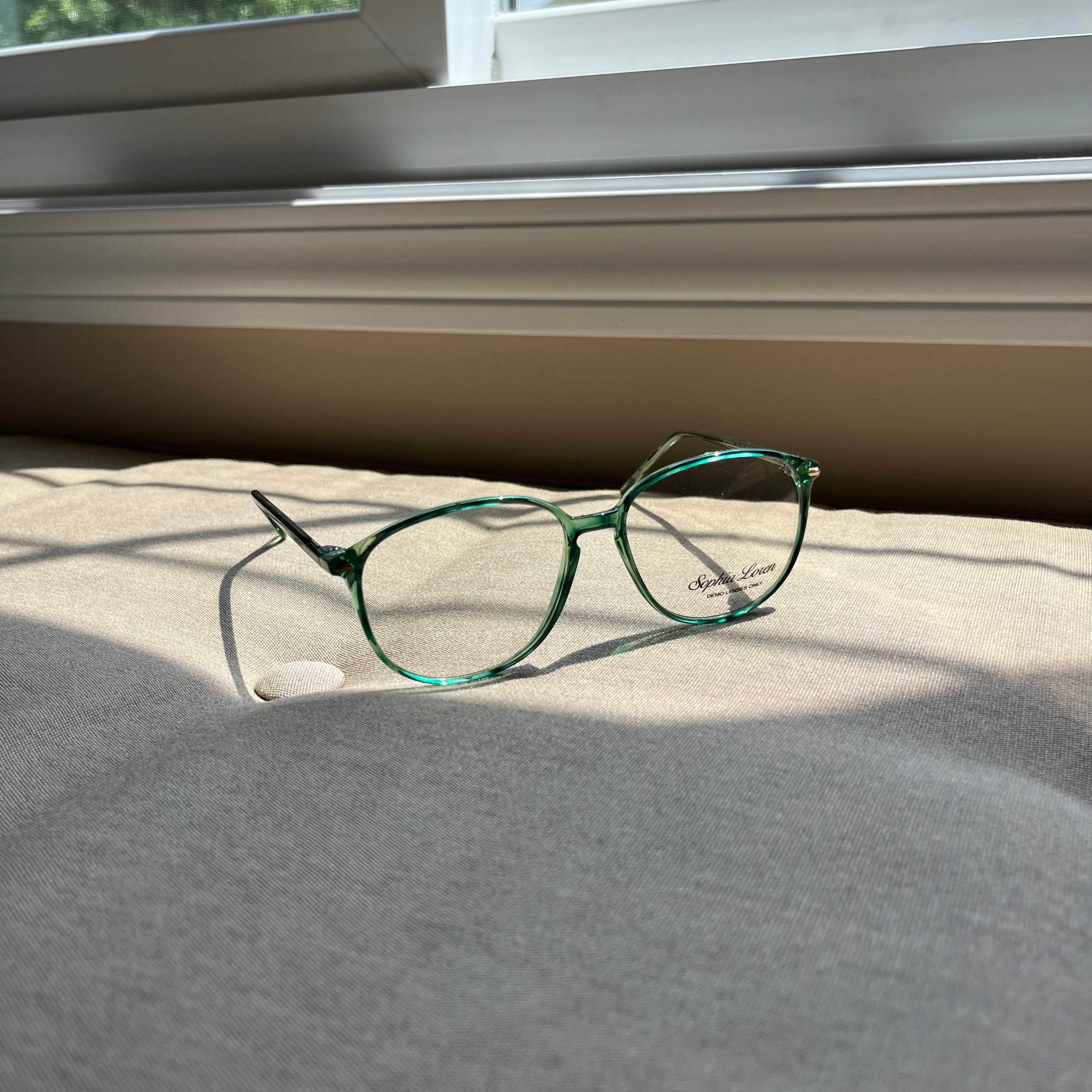 Jade Emerald Green Sophia Loren Frames - Demi Green - 53-15-137- New ...