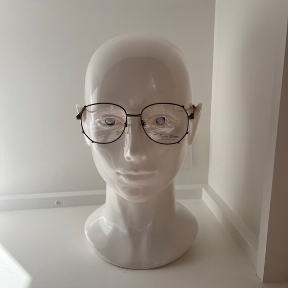 Sophia Loren Burgundy Antique Gold Metal Frames New O… - Gem