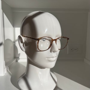 Matte Blonde Tortoise Shell Look Round Frames - Plastic - 53-17-135 ...