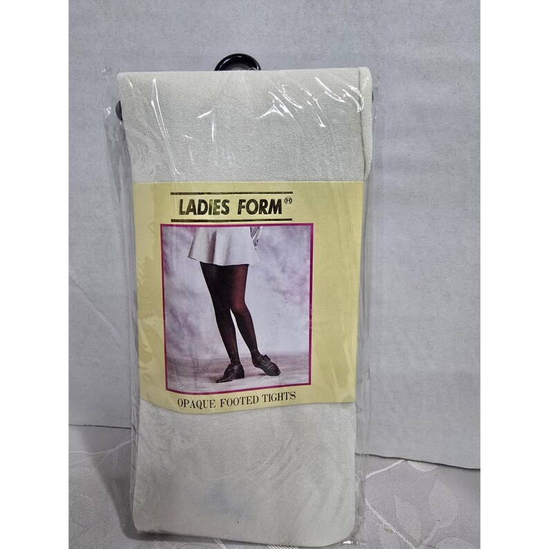Ladies Form Opaque Footed Tights Size Fits 5'-5'10" 100-180lbs - Etsy