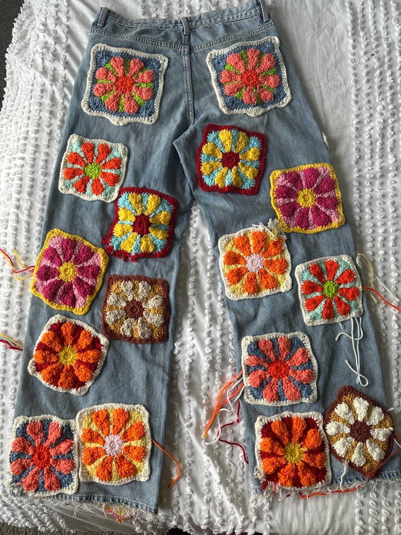 Custom Patch Work Denim - Etsy