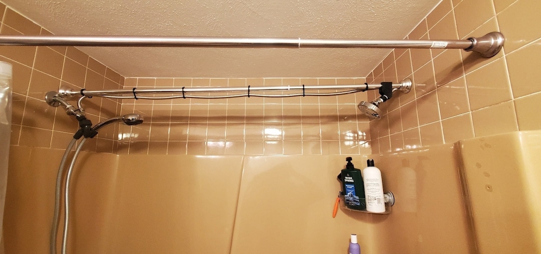 3D Printed DIY Dual Shower Head Kit - Etsy