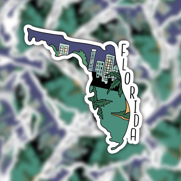 Florida Decal - Etsy