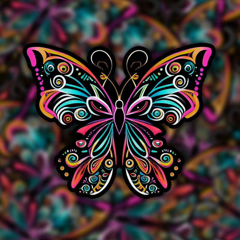 Butterfly Stickers - Etsy